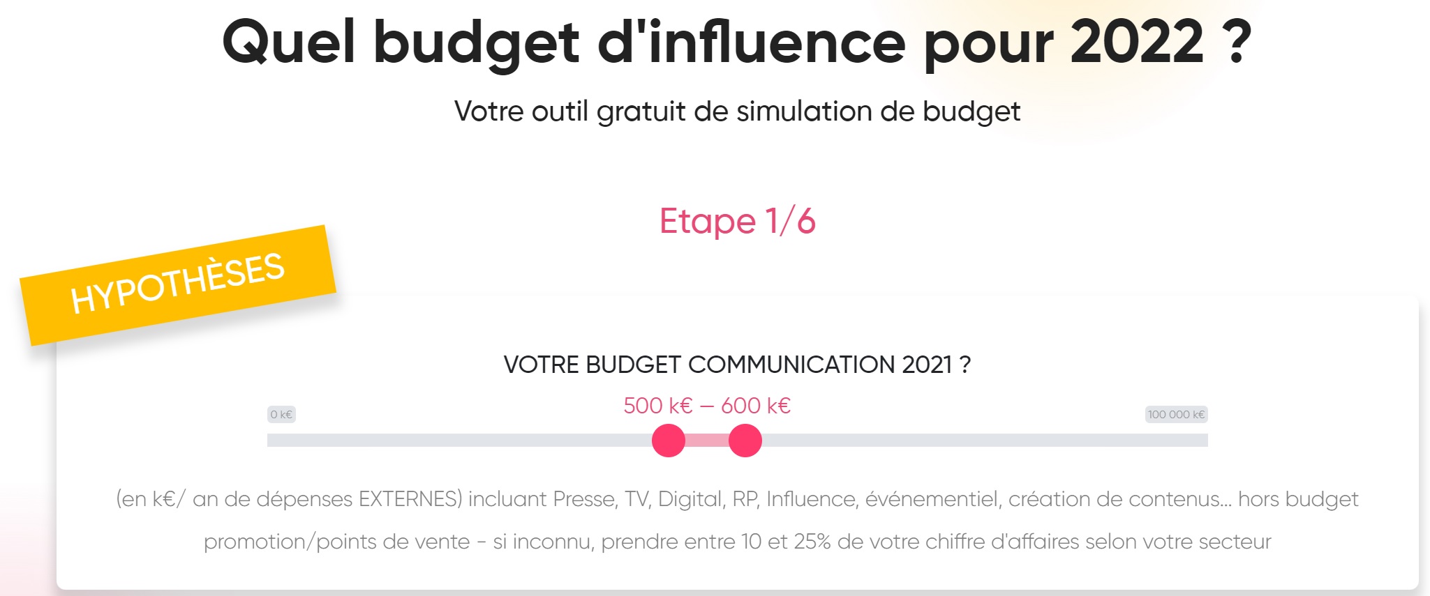 Influence4You lance un outil gratuit de simulation de budget d'influence 2022 - Influence4You